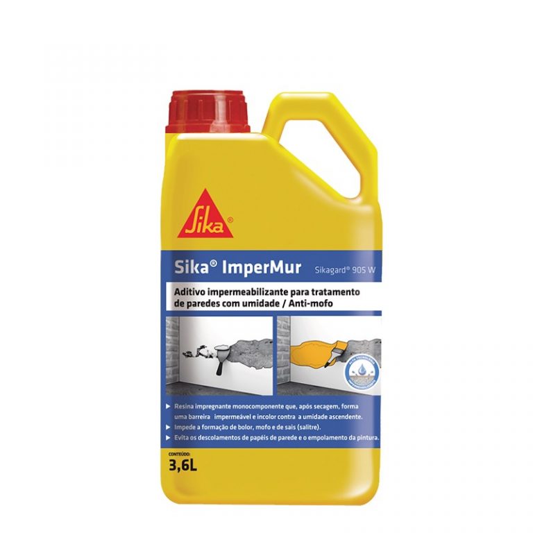 SIKA IMPER MUR 3,6 LITRO – Protect Impermeabilizações