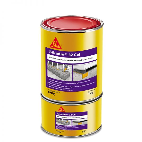 SIKADUR 32 GEL 1 KG SIKA – Protect Impermeabilizações